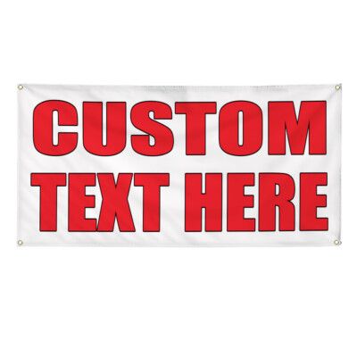 Vinyl Banner Multiple Sizes Custom Text Here Auto Body Shop Car Repair ...