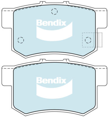 Brake Pads General CT Bendix DB1265GCT for Honda Insight ZE28 Hatchback ...