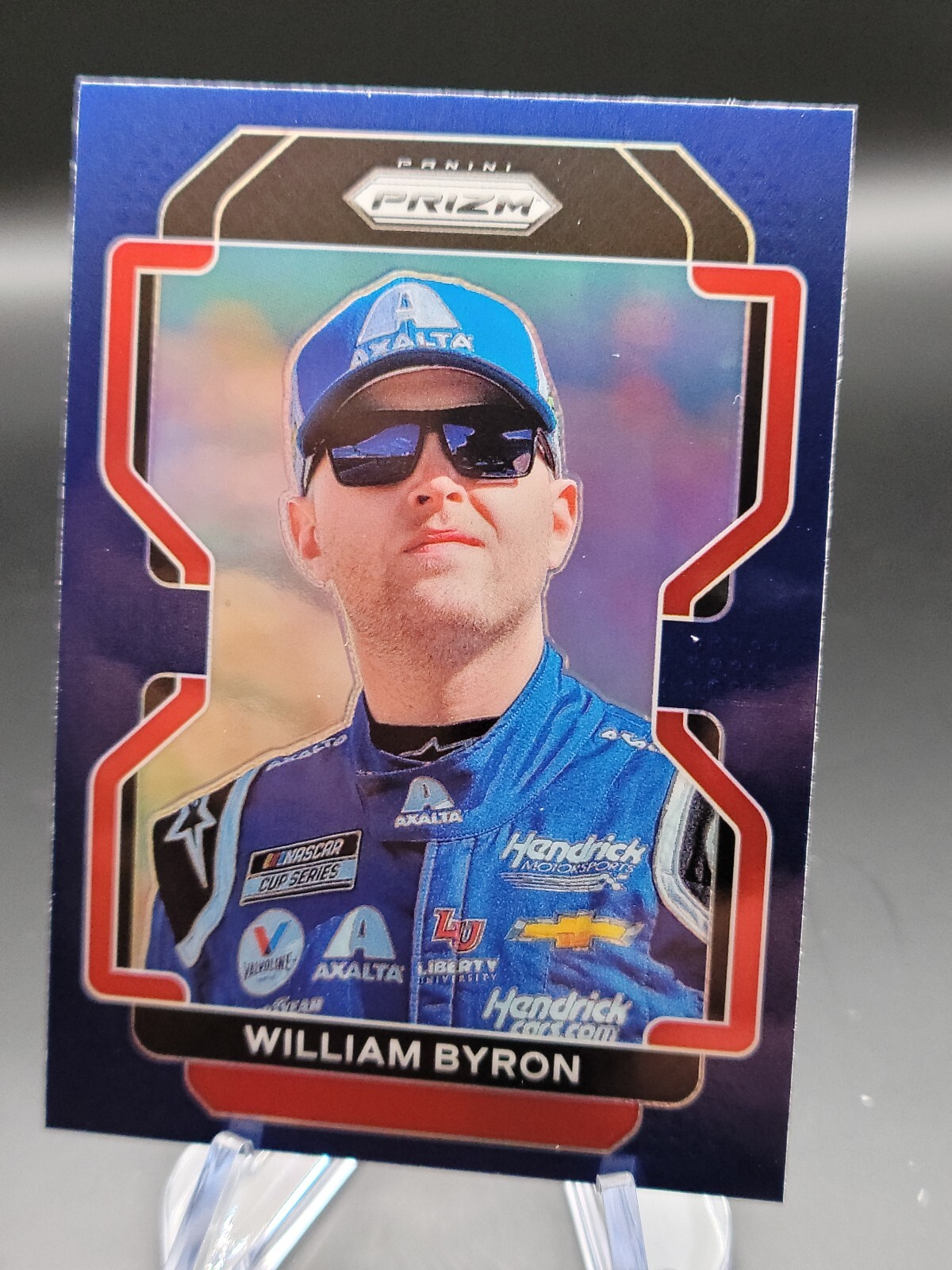 2022 Panini Prizm Racing William Byron Profiles Blue Prizm #73 | eBay