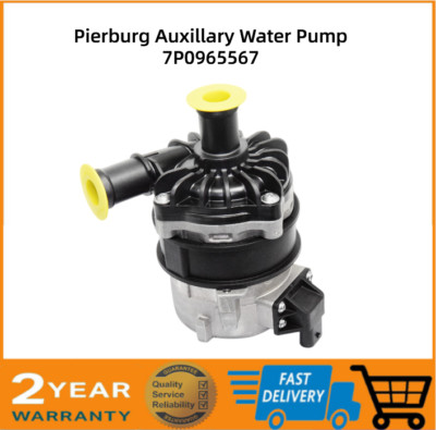 7P0965567 Pierburg Auxillary Water Pump For VW 2013-17 Audi A6 A8 Q7 S5 ...