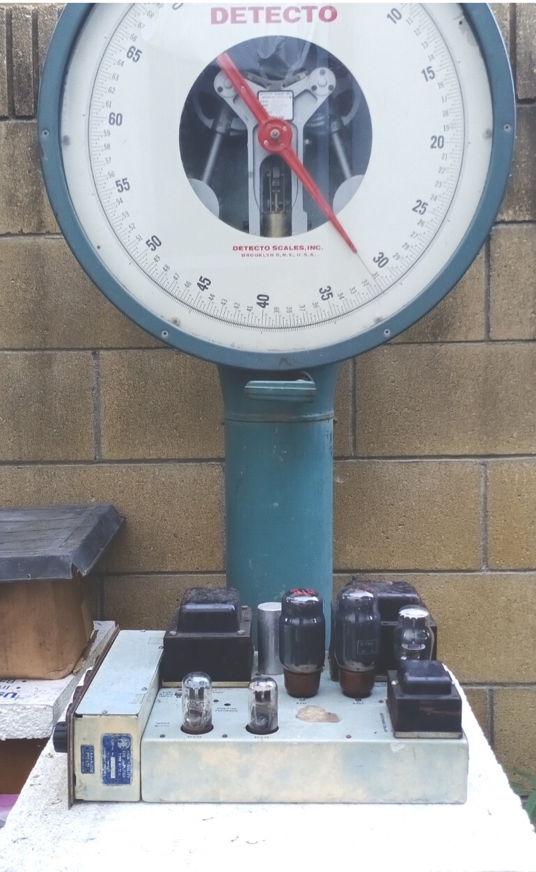 PYE HF25 Audio Mono Amplifier Vintage Tube Valve UK British Made HEAVY ...