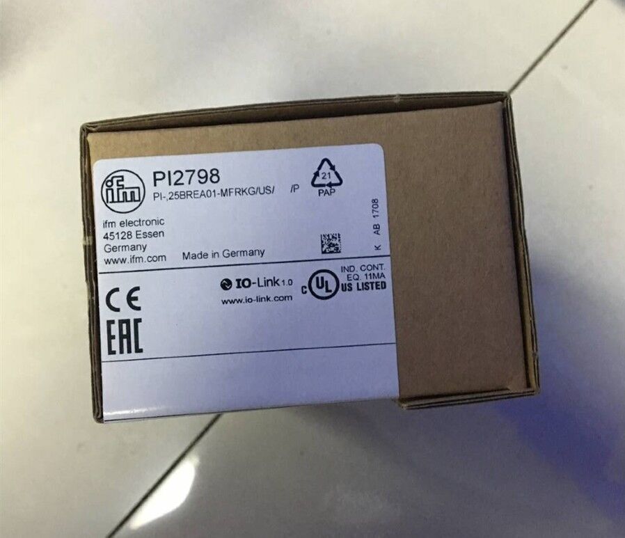 New IFM PI2798 Pressure Sensor In Box | eBay