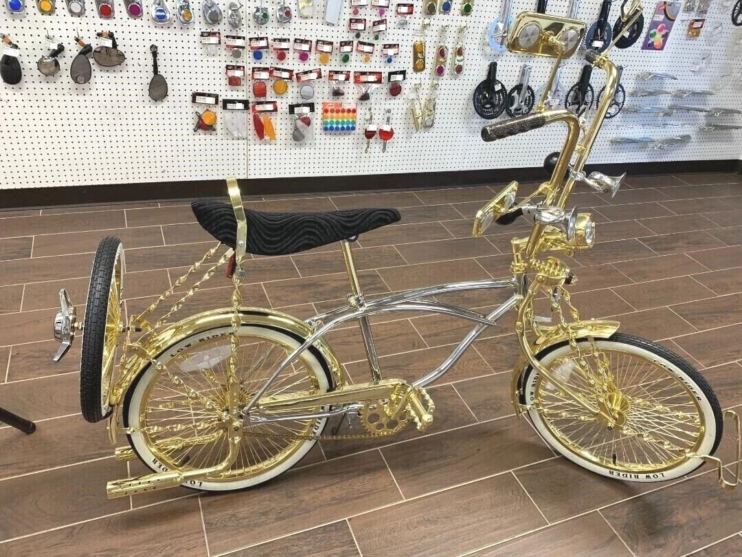 Lowrider Bike Gold