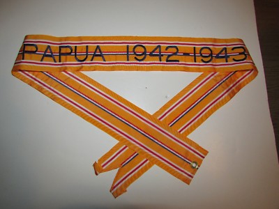 St583 US Army Streamer WW2 Asia Pacific Papua 1942-1943 IR41 | eBay
