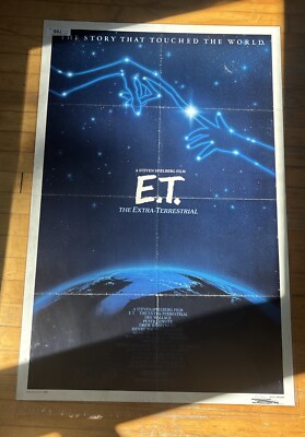 E.T. THE EXTRA TERRESTRIAL ET ORIGINAL MOVIE POSTER RARE R-85 DEFFERENT ...