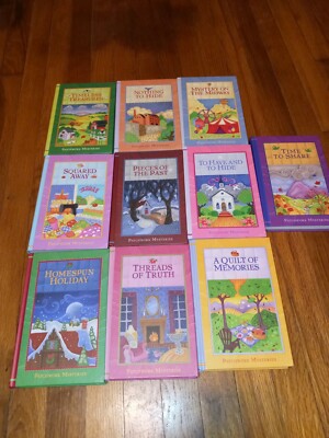 Patchwork Mysteries Guideposts Series Lot of 10 Hardcover Books | eBay