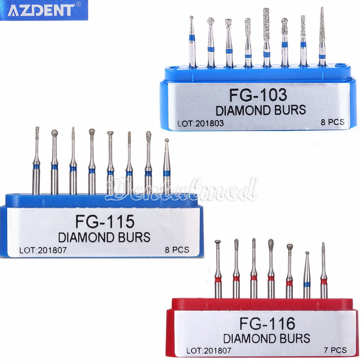 Dental Diamond Burs FG-103 115 116 Minimally Invasive Cavity ...