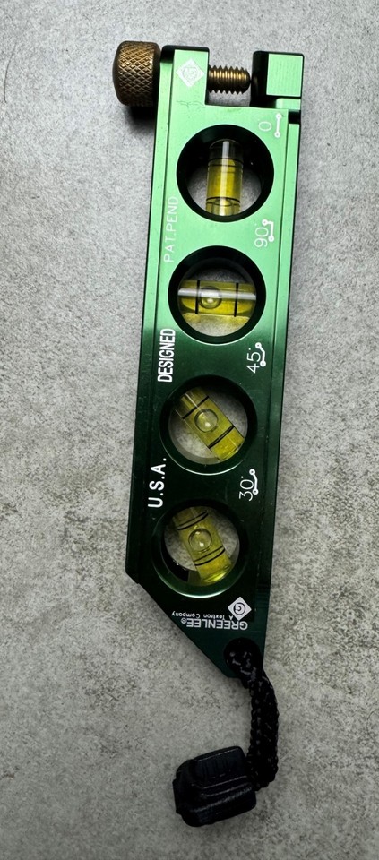 Greenlee L77 Mini Magnetic Bubble Level | eBay