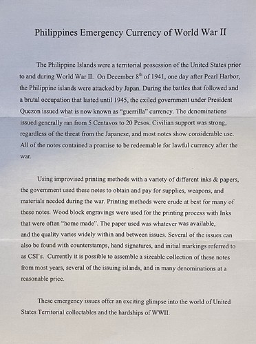 Philippine Pesos Lot of 10 Guerrilla Notes Circulated | eBay