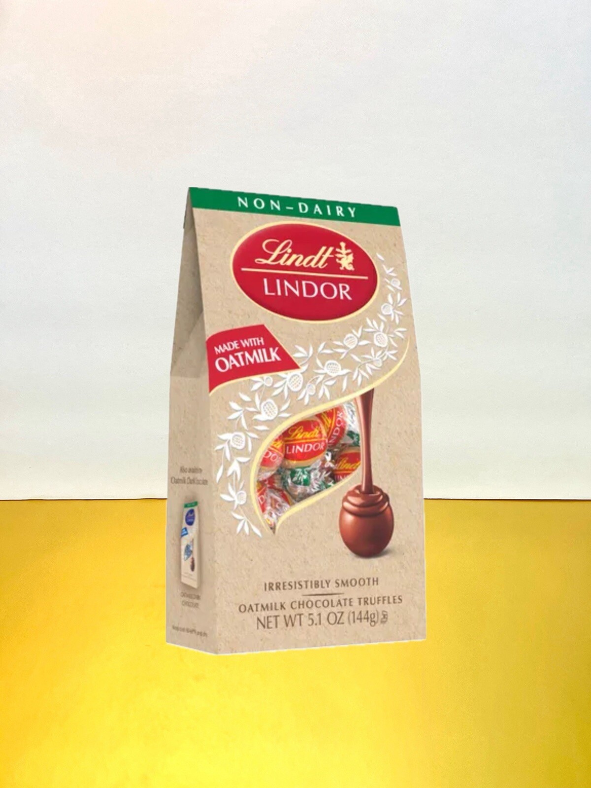 🟠New Exclusive Lindt Lindor Non Dairy Real Oatmilk Milk Chocolate ...
