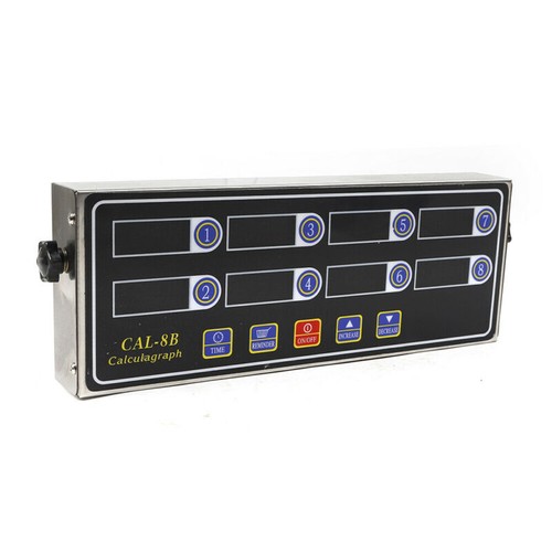 Restaurant Cooking Timer 8 Channels Commercial Digital Alarm Reminder ...