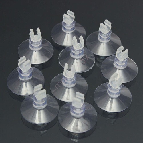 Aquarium Fish Tank Suction Cups -Suckers Clips Pads Air Line Pump Tube ...
