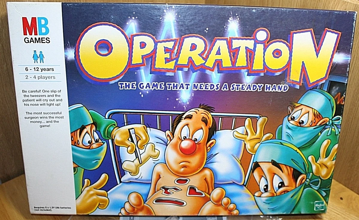 Operation Game Body Parts