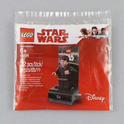 LEGO Star Wars 40298 The Last Jedi DJ Minifigure Polybag - New & Sealed ...