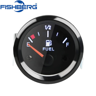 52mm Marine Fuel Level Gauge Boat Fuel Gauge Fuel Gauge Meter for Car ...