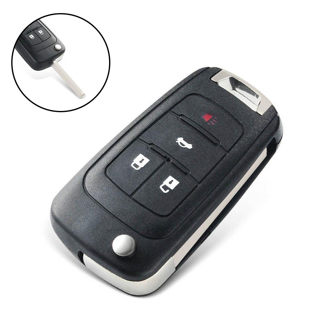 Car Interior Accessories Car Key Shell Black Fob Case Remote ...