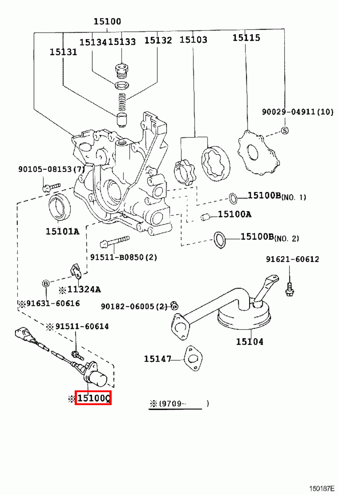 Genuine Soarer JZZ31 Supra JZA80 2JZ 2JZ GE Crankshaft Position Sensor ...