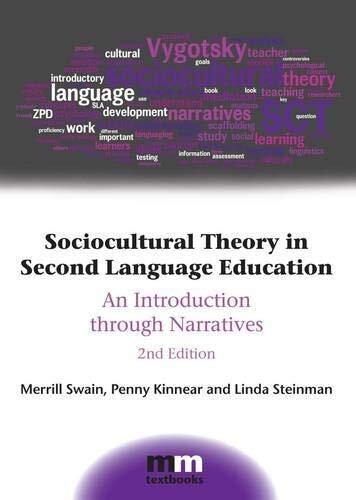 Merrill Swain Penny Kinn Sociocultural Theory in Second (Hardback) (US ...
