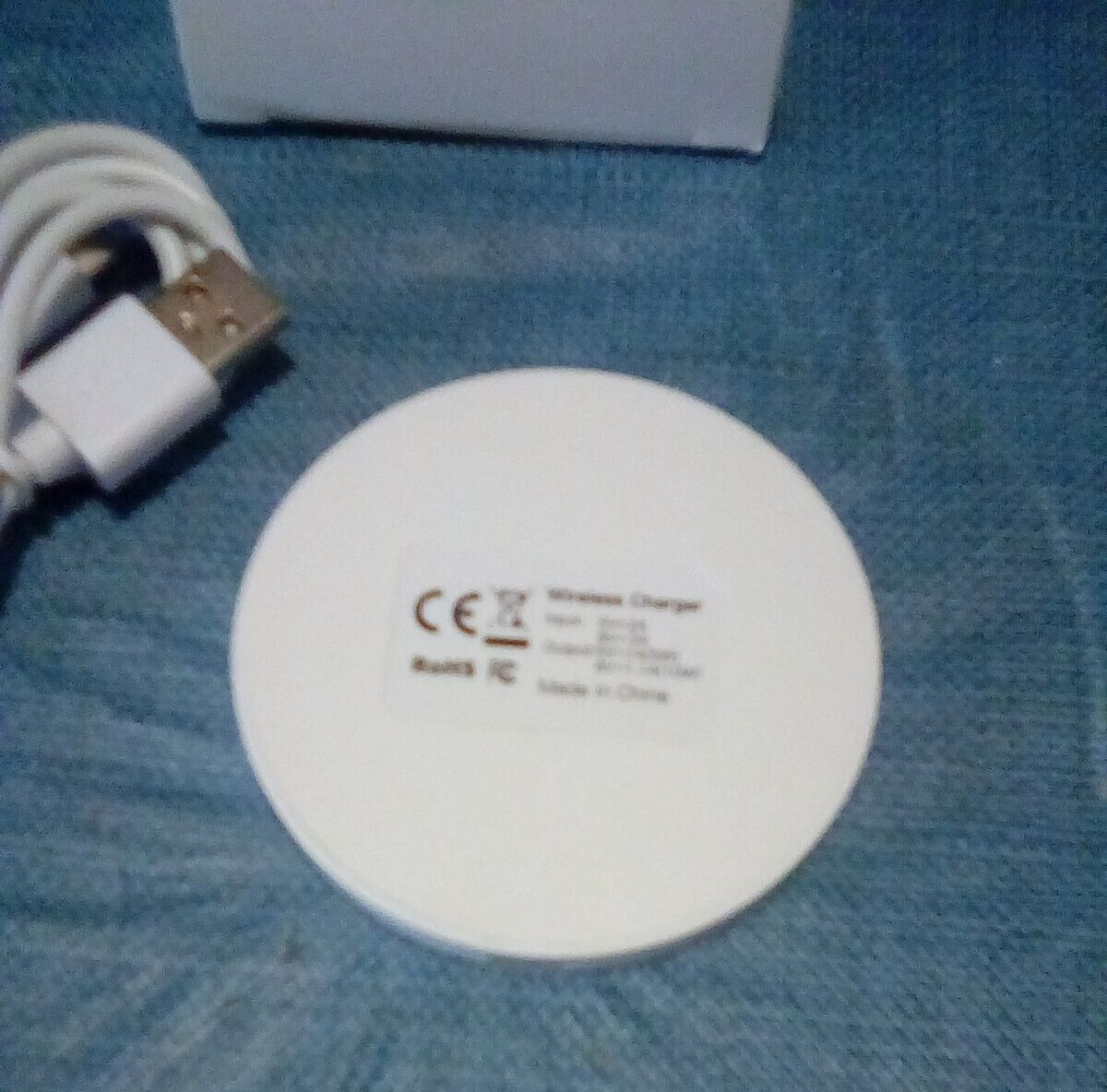 RoHS Fast Flat Circular Phone Charger Wireless USB | eBay