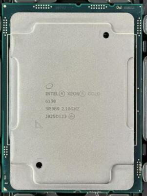 INTEL SR3B9 Xeon Gold 6130 2.10ghz CPU Processor | eBay