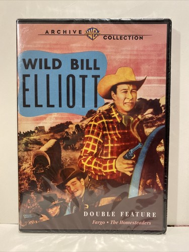 Wild Bill Elliott Double Feature: Fargo / The Homesteaders (DVD ...