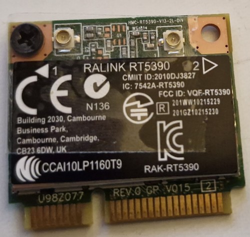 Carte WIFI RALINK RT5390 HP Pavilion G7 DV7 DV6 ACER avec vis | eBay