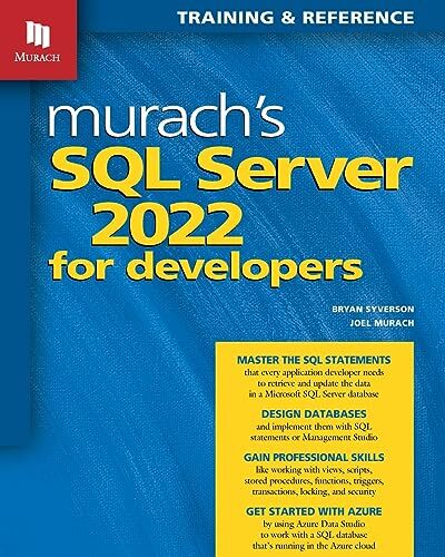 Murachs SQL Server 2022 for De - Paperback - GOOD 9781943873067| eBay