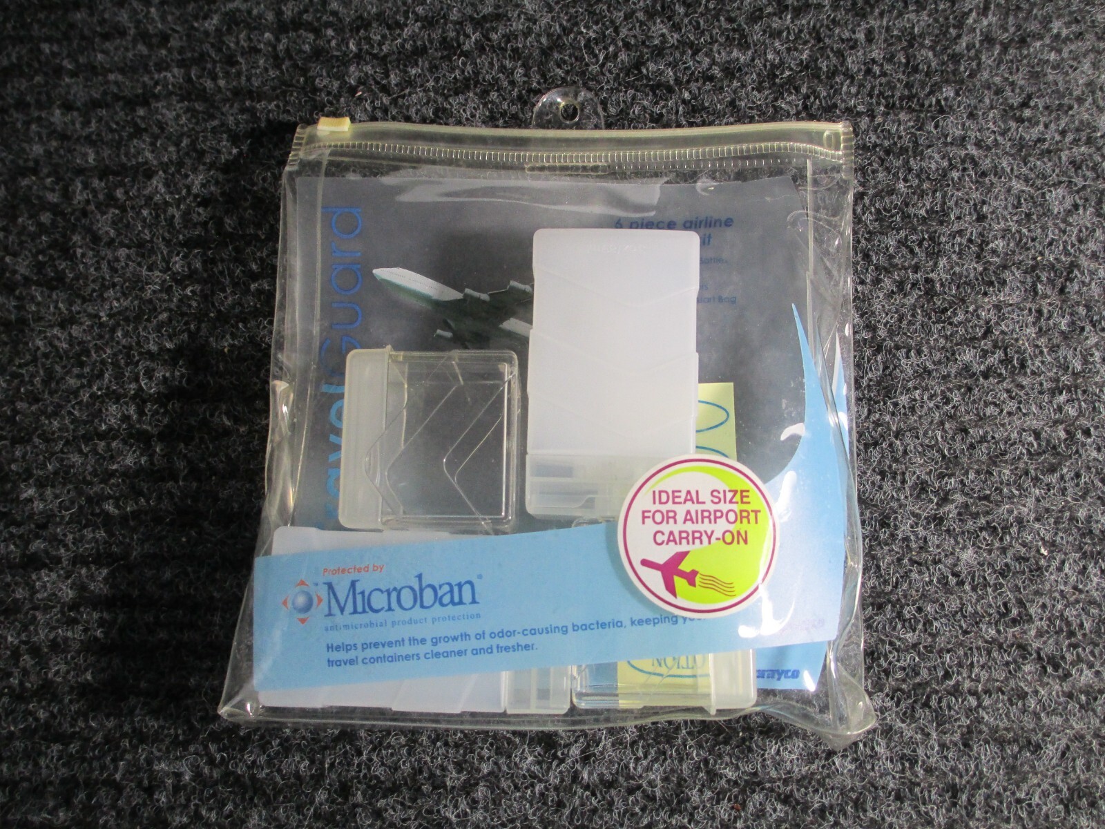 Sprayco Travel Guard w/ Microban Airline Carry-On 6-pc Kit MB-336 | eBay