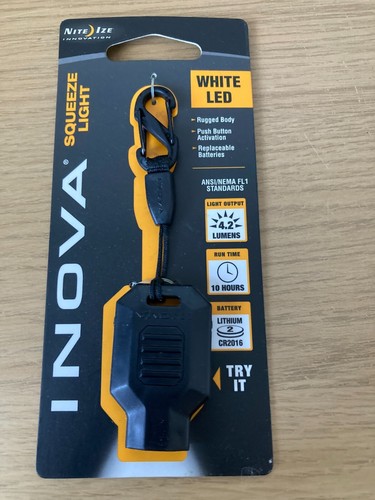 Nite Ize Inova Squeeze Light -White Led - SQL2-02-R3 | eBay UK