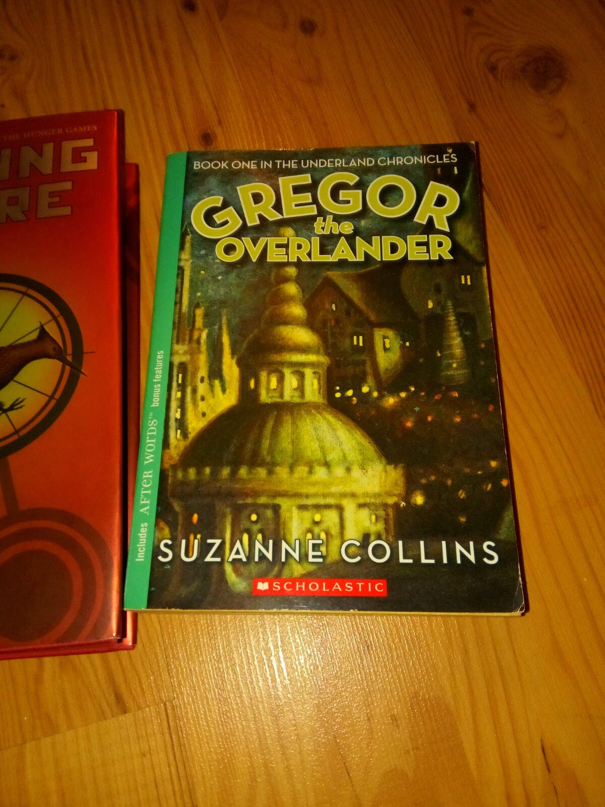 Set Of 2 Suzanne Collins Books Novels-Catching Fire, Gregor the ...