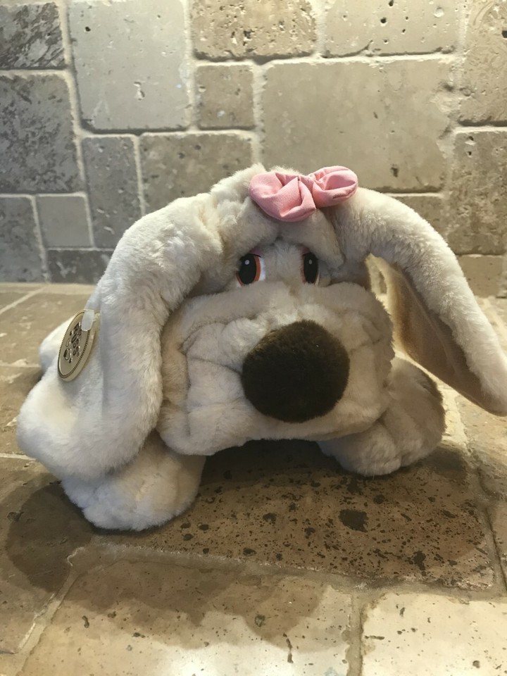 Vintage Russ Berrie Miss Lubbable Puppy Dog Plush Stuffed Animal 12 ...