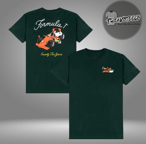 F1 x Snoopy Merch Peanuts Joe Cool Unisex T-Shirt | eBay