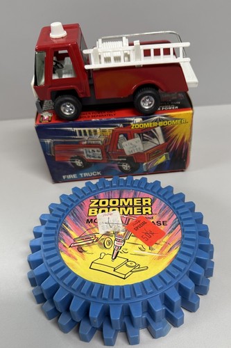 Zoomer Boomer Fire Truck Topper Toys Road Kings W/motor & Box | eBay