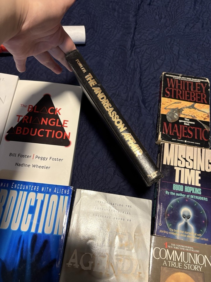 UFO Alien Abduction Book Lot | eBay
