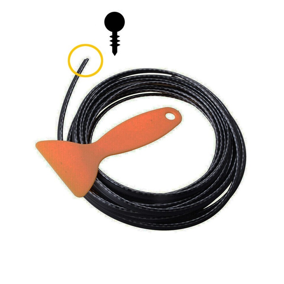 Universal Car Truck Door Gap Edge Line Strip Insert Edge Moldings Trim ...