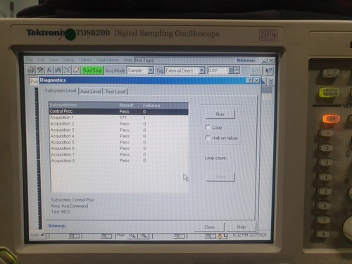 Tektronix TDS8200 Sampling Oscilloscope(AS-IS) | eBay