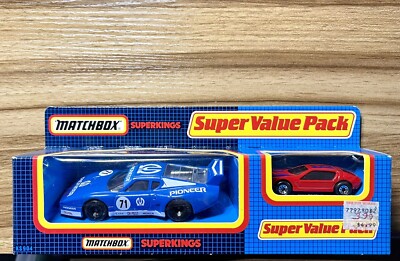 Vintage Matchbox Superkings Value Pack Ferrari 512 BB 71 And Super GT ...
