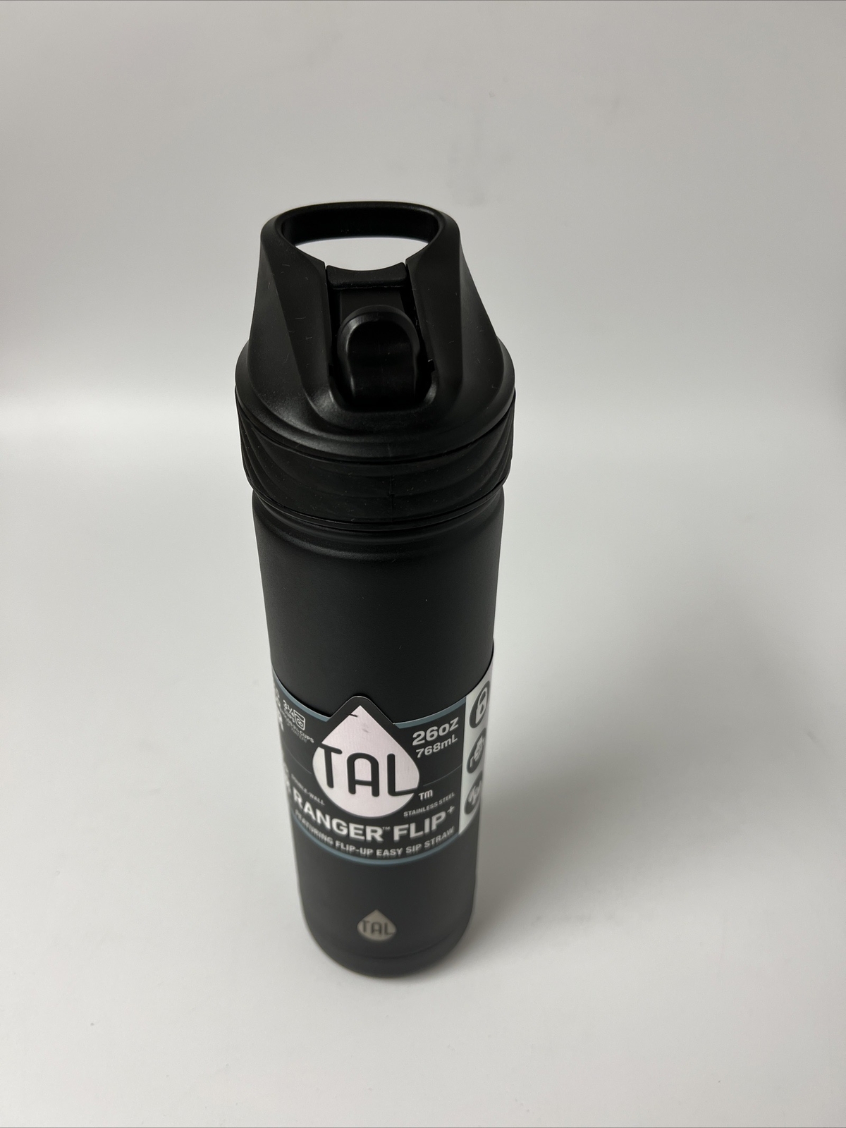 TAL Stainless Steel Ranger Water Bottle 26 fl oz, Black | eBay