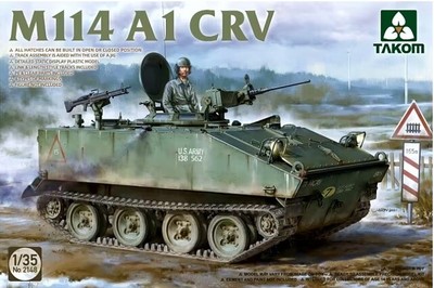 Takom 2148 M114 A1 CRV 1/35 TANK Hobby Plastic Model Kit NEW | eBay