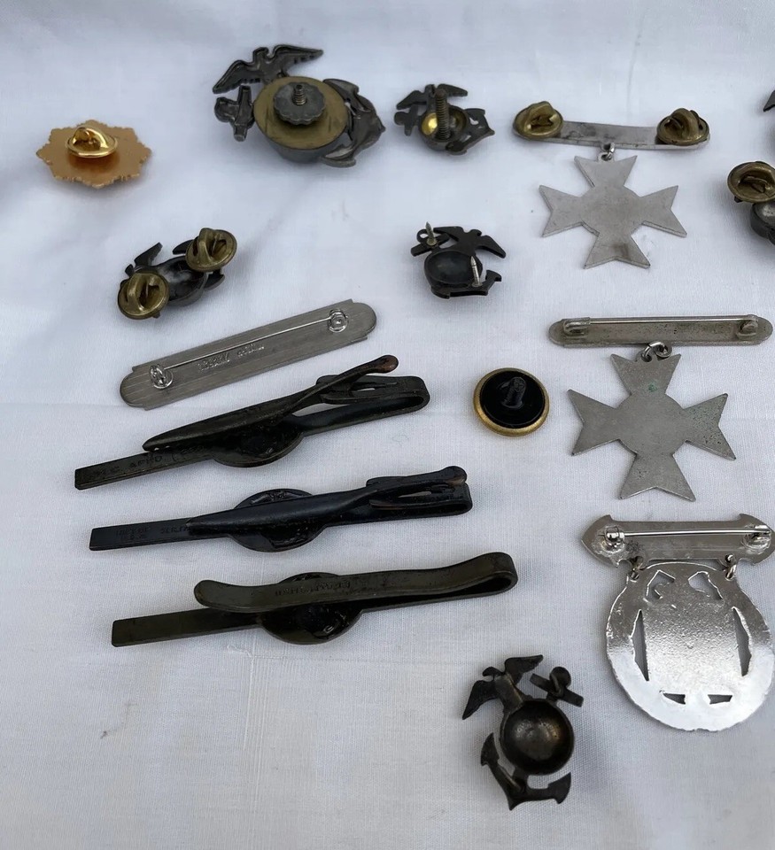 Large Lot Of 32 Vintage Marine Pins | eBay