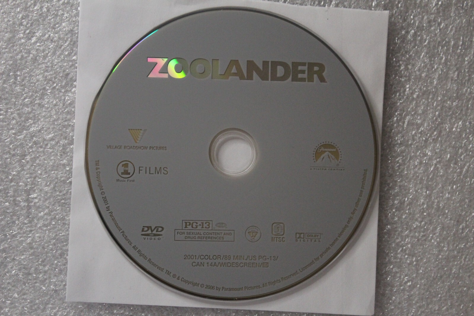Zoolander (DVD, 2001) 32429222336| eBay