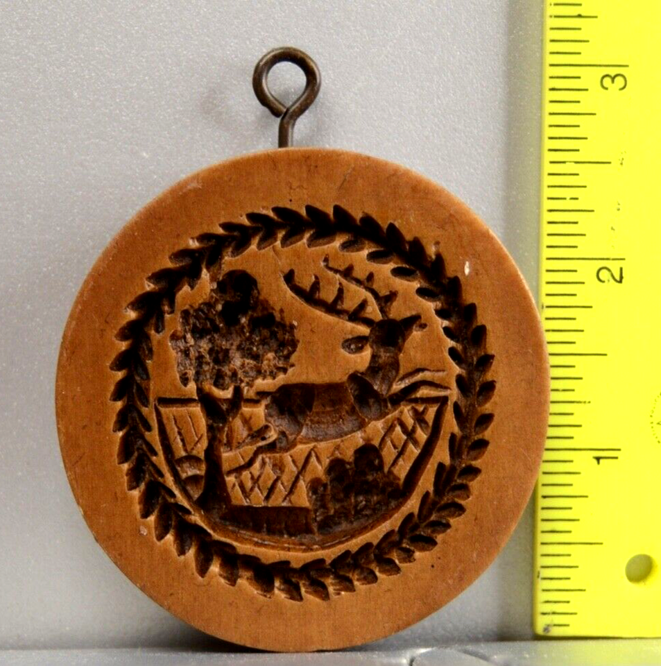 Springerle Swiss Speculaas Butter Cookie Stamp Press 1539 Bird on a ...