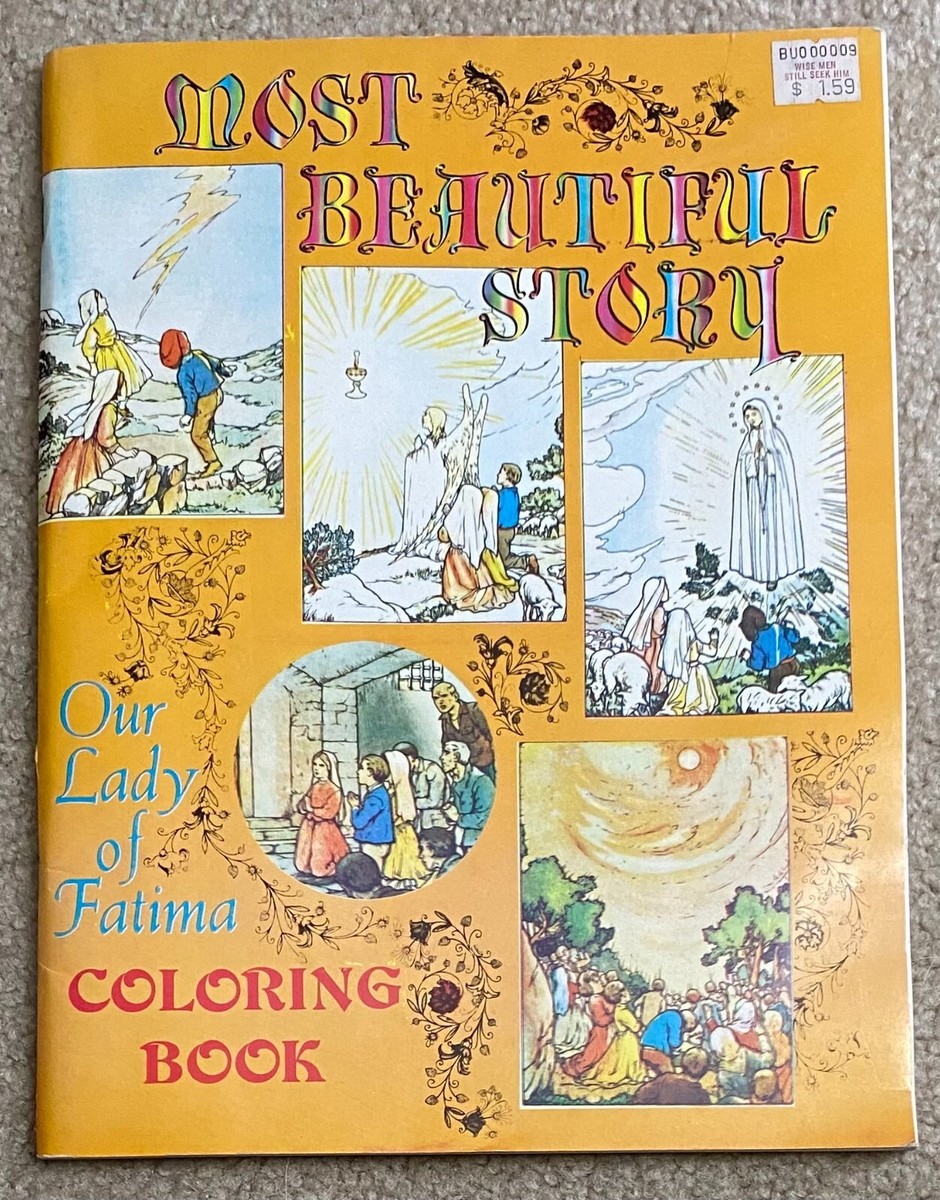 Our Lady Of Fatima Coloring