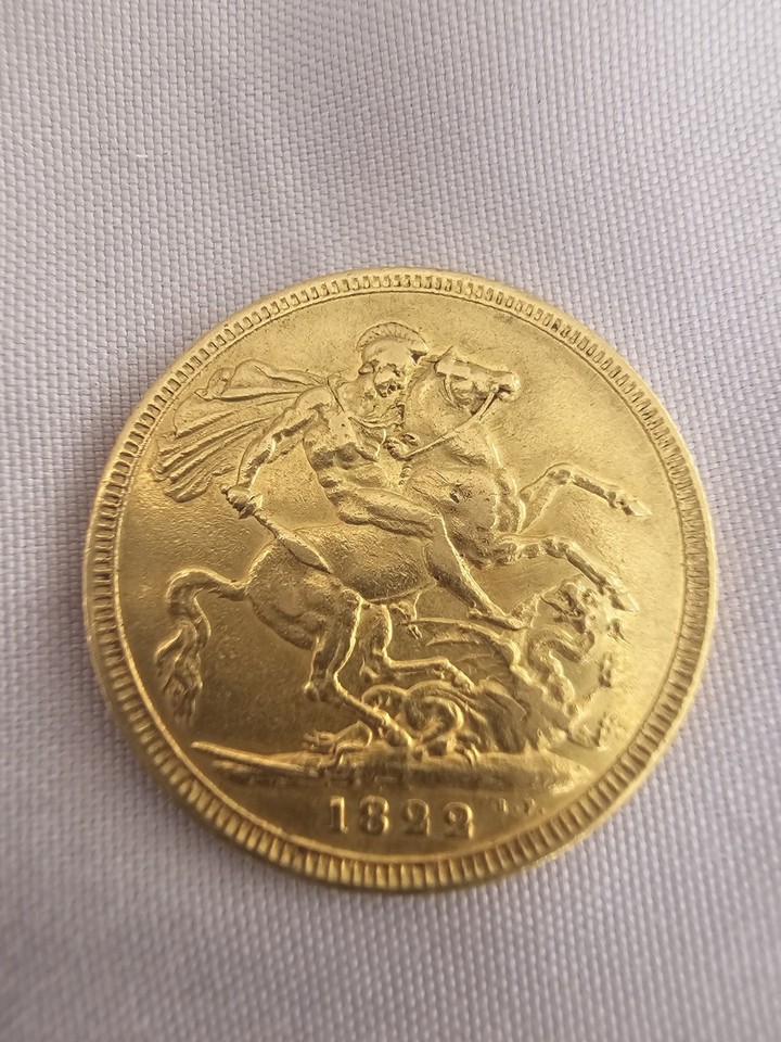 1822 George III Gold Sovereign Coin AU | eBay UK