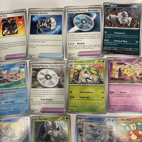 Pokémon Cards Lot Of 30 Paradox Rift 2023 Reverse Holo ZUBAT & LARRY | eBay