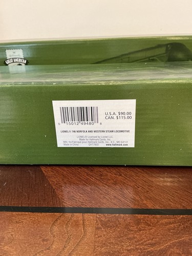 Lionel 746 Norfolk And Western HO Scale Steam Locomotive Brand New | eBay