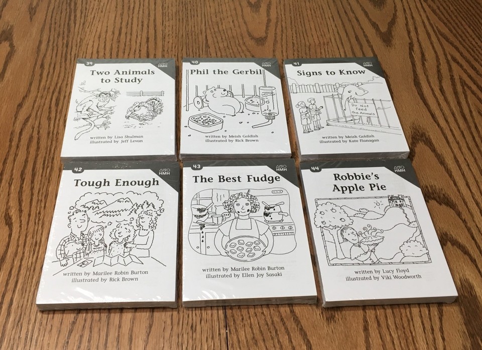 HMH SAXON PHONICS & SPELLING DECODABLE READERS 1ST GRADE 24 COPIES OF ...