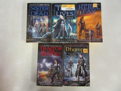 BIG Lot (5) BARB & JC HENDEE Books NOBLE DEAD SAGA 1 SERIES #1-5 NEAR ...