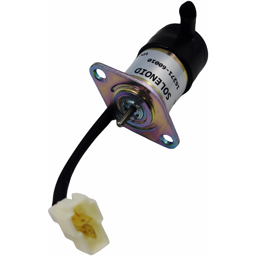 12V Fuel Shut Off Solenoid for Kubota D1105 D1005 V1505 16271-60010 ...