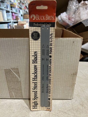 Buck Bros Hacksaw Blade 40210 10 Inch 18 Tooth High Speed Flexible 2 ...